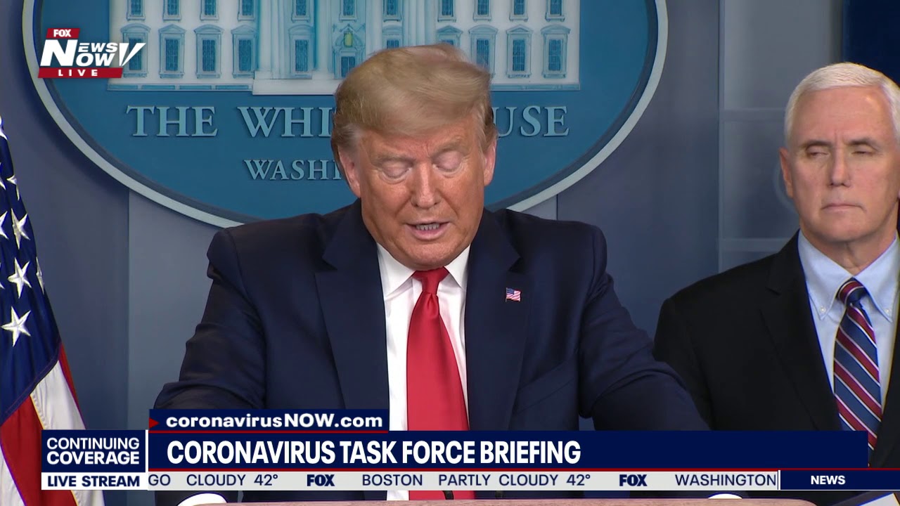 FULL BRIEFING: Task Force team talks latest numbers & more at White ...