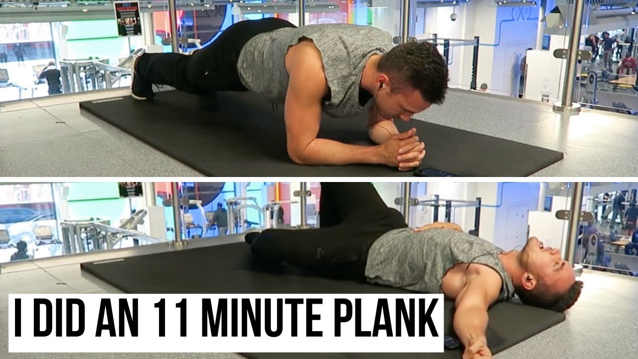 My 11 Minute Plank! - YouTube