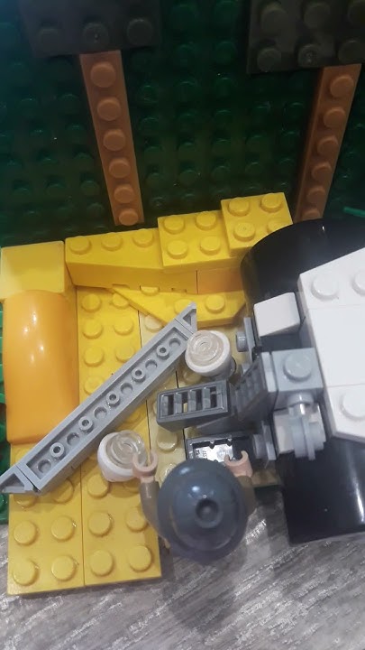 как человечки лего чинят машины (LEGO анимация) - YouTube