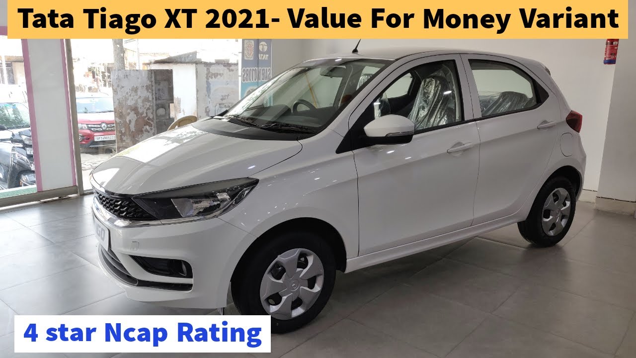 Tata Tiago XT 2021 Walkaround Review Price Features Interior Exterior ...