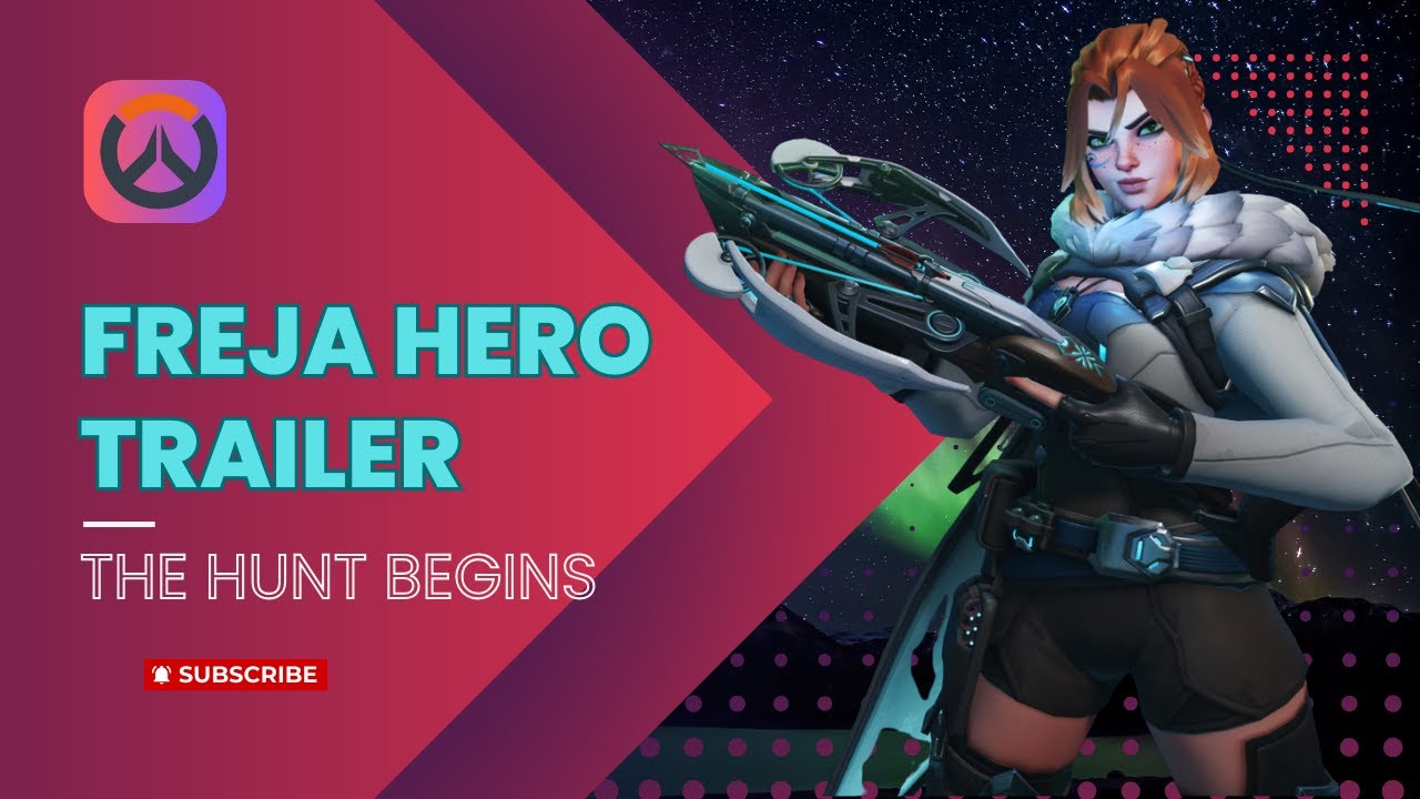 Overwatch 2 | Freja Hero Trailer [Reaction Video] - YouTube