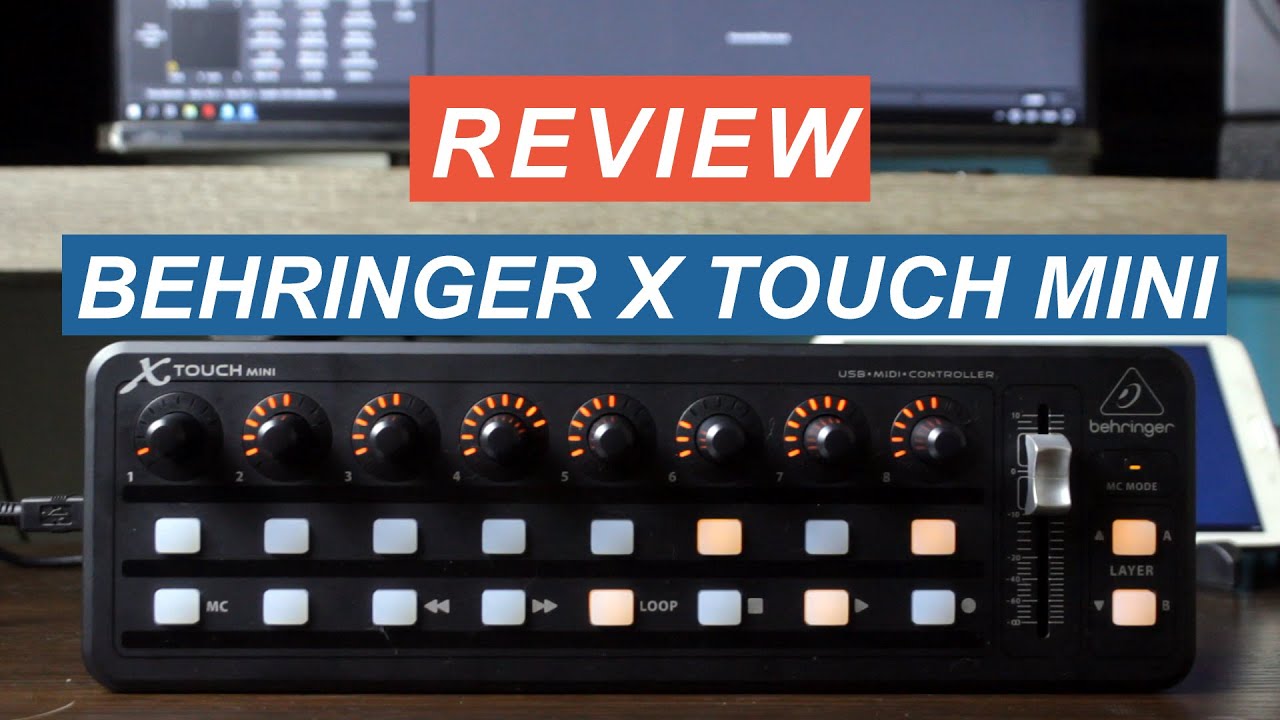 Review Midi Controller Murah, Mini, Kaya Fitur | Behringer X Touch Mini ...