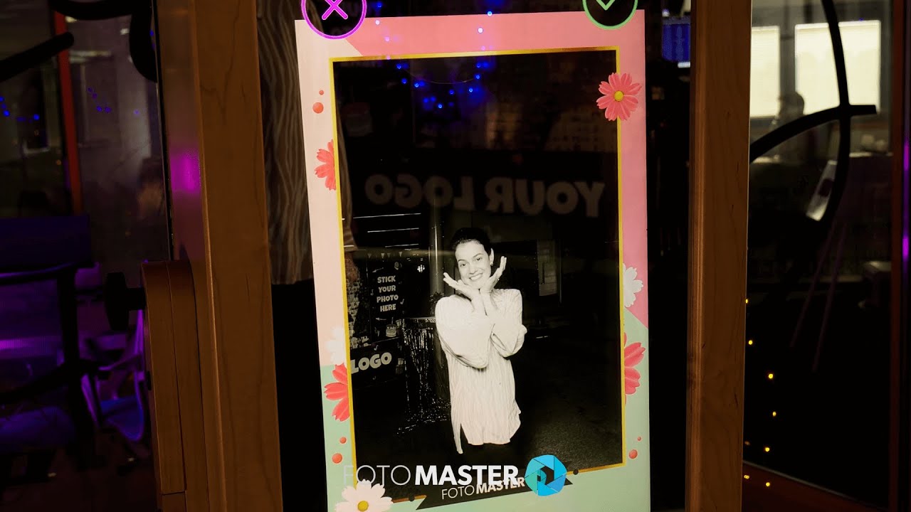 Retro Mirror Booth: Beauty Filter Feature - YouTube