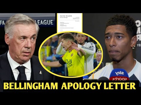 Bellingham's Classy Apology: A Lesson for Players Everywhere - YouTube
