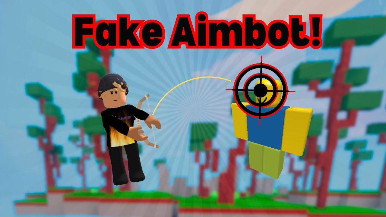 How to get fake aimbot in Roblox Bedwars #roblox #robloxbedwars - YouTube