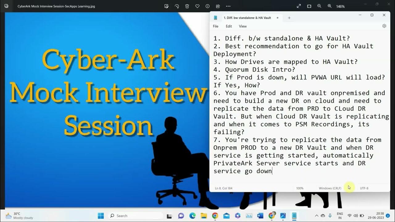 Cyberark Mock Interview Cyberark Interview Questions And Answers Part 10 Secapps Learning