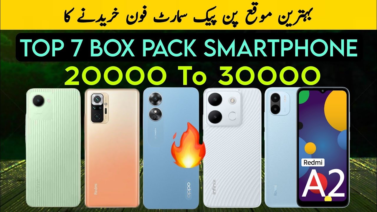 Best Pin Pack Smartphon from 20k to 30k in Pakistan | Best Phone under ...
