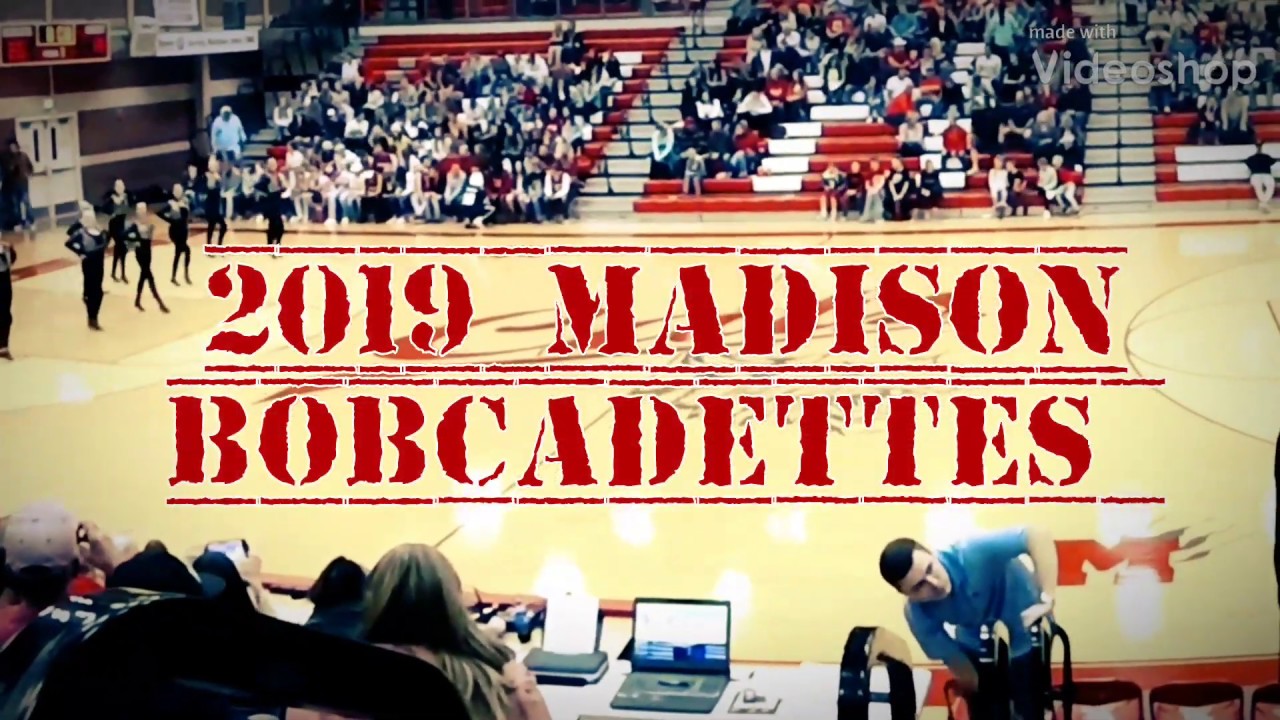 2019 Madison BOBCADETTES kick routine - YouTube