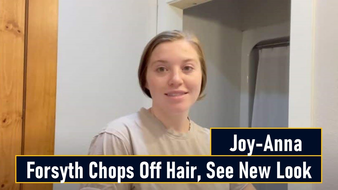 Joy-Anna Forsyth Chops Off Hair, See New Look - YouTube