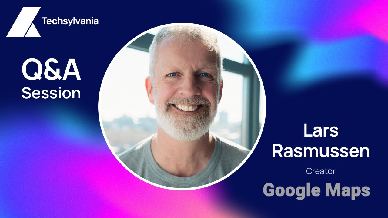 Q&A - Lars Rasmussen (Google Maps) - YouTube