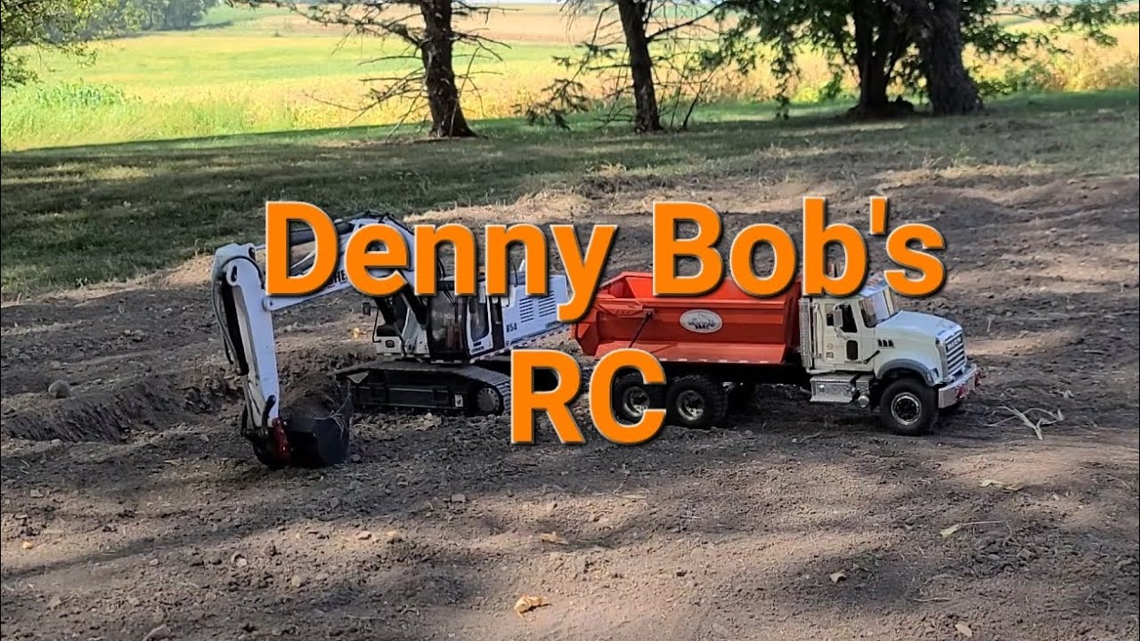 1/14 SCALE RC CONSTRUCTION EQUIPMENT Liebherr 954 Bruder Mack Granite ...