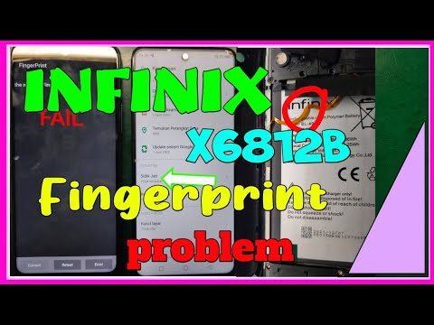 INFINIX X6812B FINGER PRINT PROBLEM - YouTube