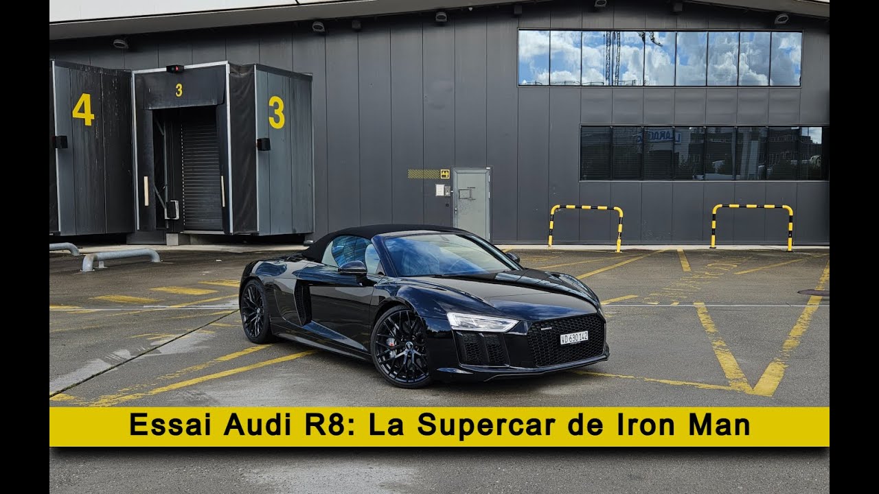Essai Audi R8 !! La Supercar de Iron Man !! 🔥 - YouTube