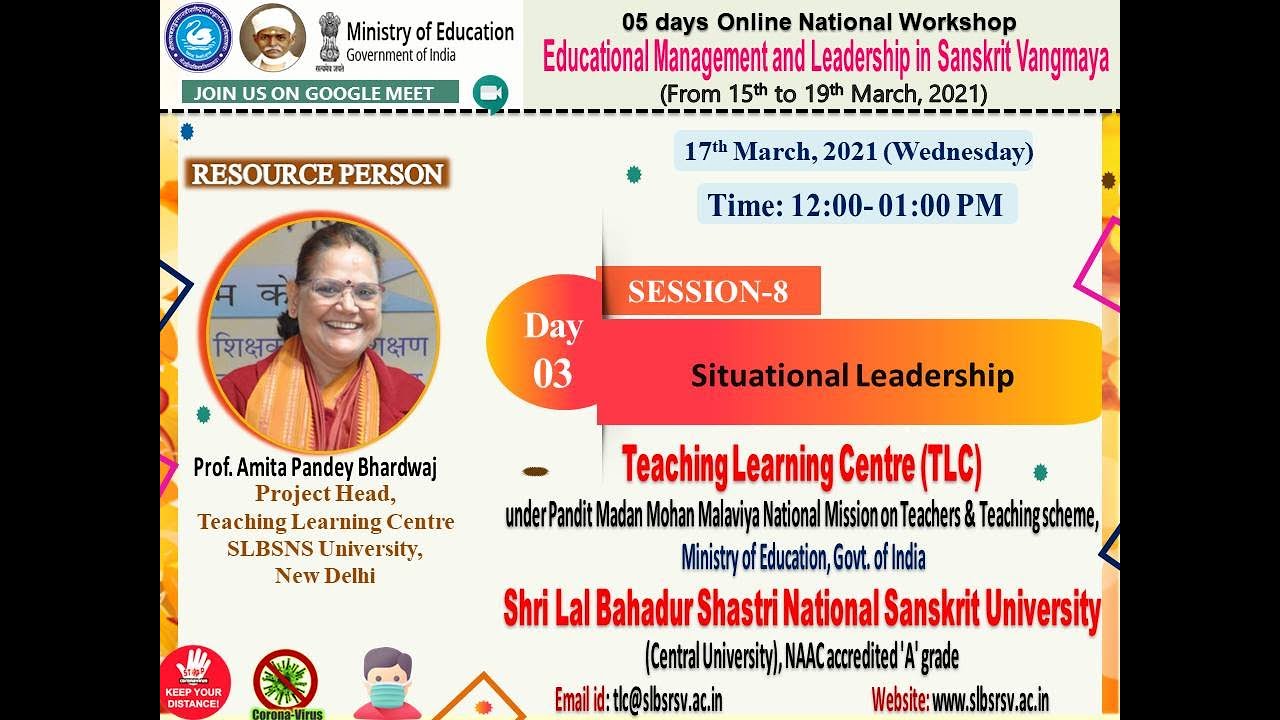Educational Management and Leadership in Sanskrit Vangmaya PH4-11 D3 S2 ...