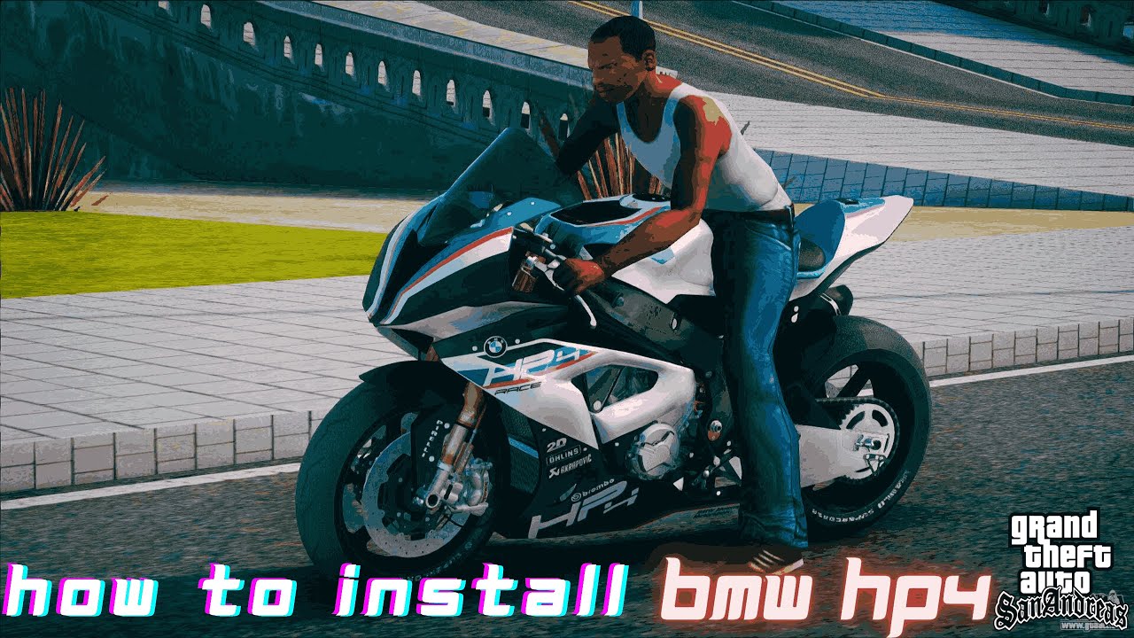 How to install BMW HP4 Bike on Gta San Andreas || Furry Gaming - YouTube
