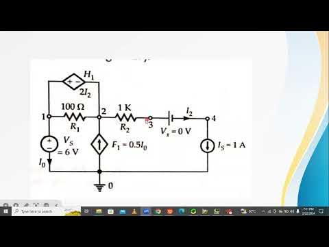 Schematic -Measurement of Voltage & Current- PSPICE - YouTube