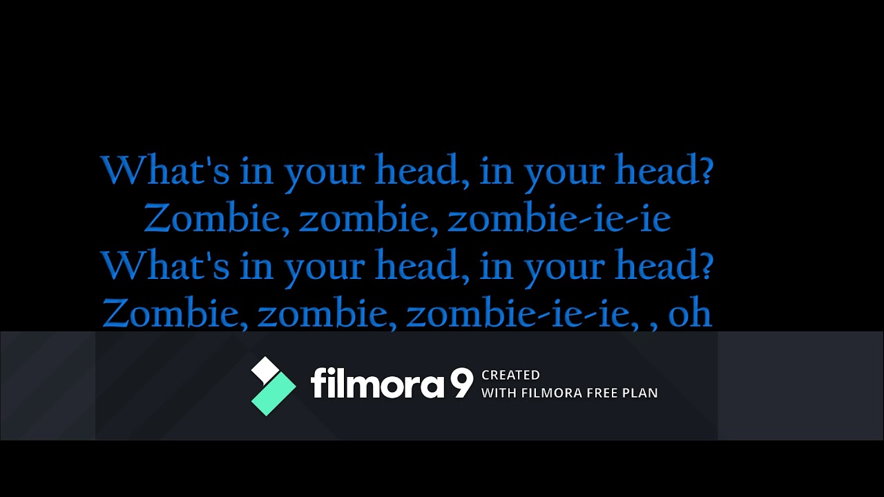 BAD WOLVES-ZOMBIE LYRICS - YouTube