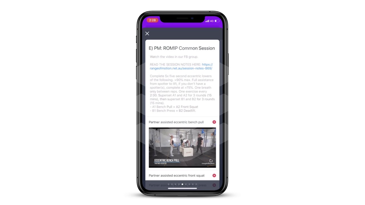 ROMIP App Session Sample - YouTube