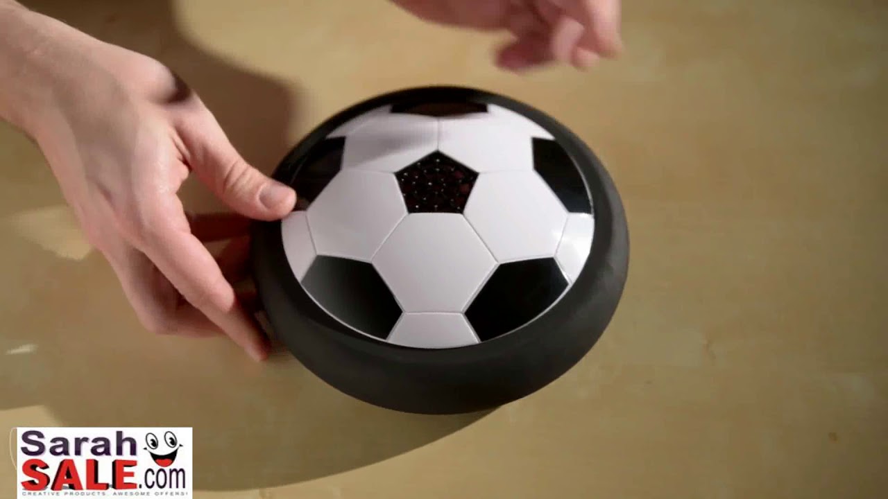 Air Power Soccer LED Football Disc - YouTube