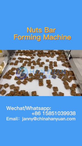 Nuts Bar Forming Machine - YouTube