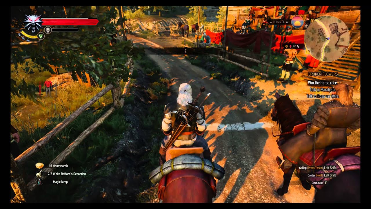 Broken Flowers The Witcher 3 Quest - YouTube