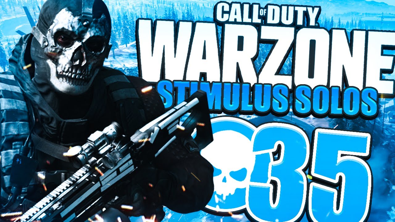 HIGH KILL STIMULUS SOLO WIN - 35 KILL WIN - Warzone (COD) Gameplay ...
