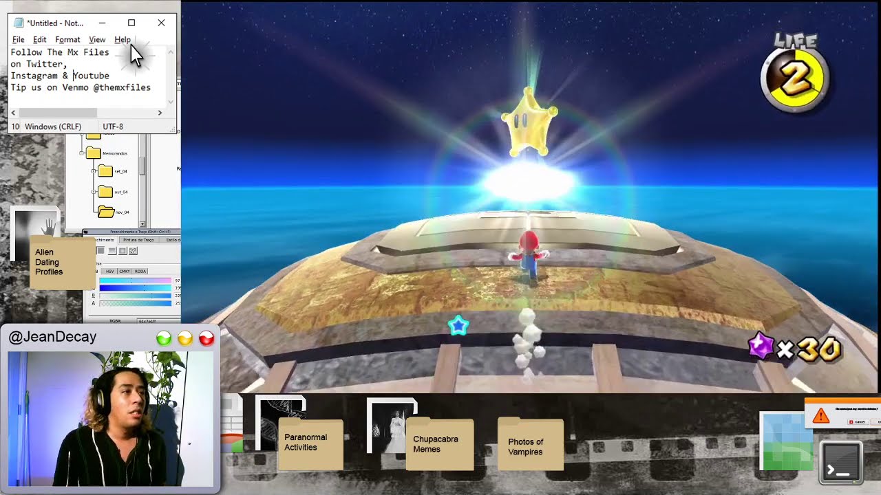 Megaleg Boss Fight [Super Mario Galaxy ] Super Mario 3D All Stars ...
