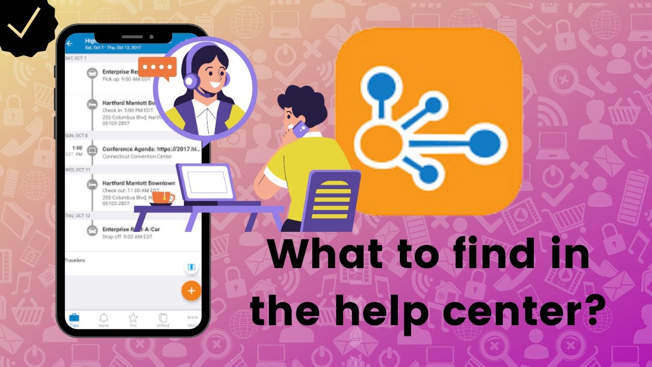 What to find in the help center in TripIt? - YouTube