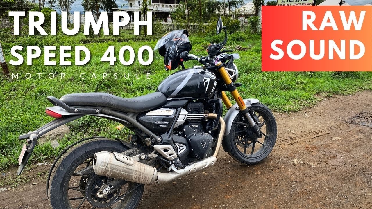 Triumph Speed 400 Raw Sound | MotorCapsule - YouTube