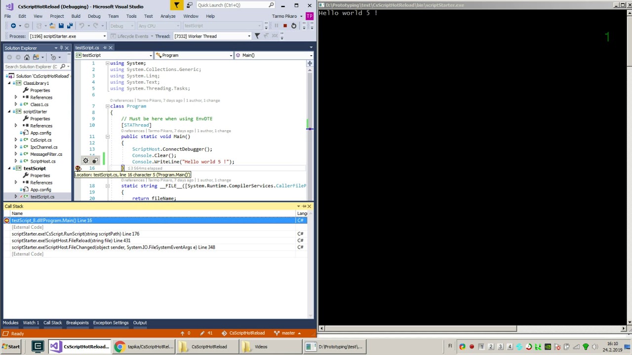 Boost Development Productivity C Hot Module Hotreloading Scripting Support Youtube 0001