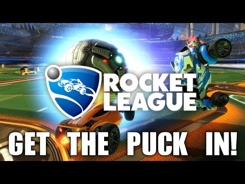 GET THE PUCK IN! | Rocket League Highlights - YouTube