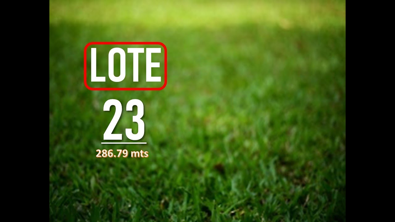 Se vende Lote 23 - YouTube