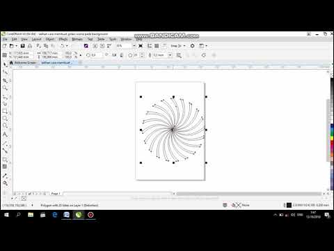 How to make color gradations in (CorelDraw X8 64-BIT)#part2