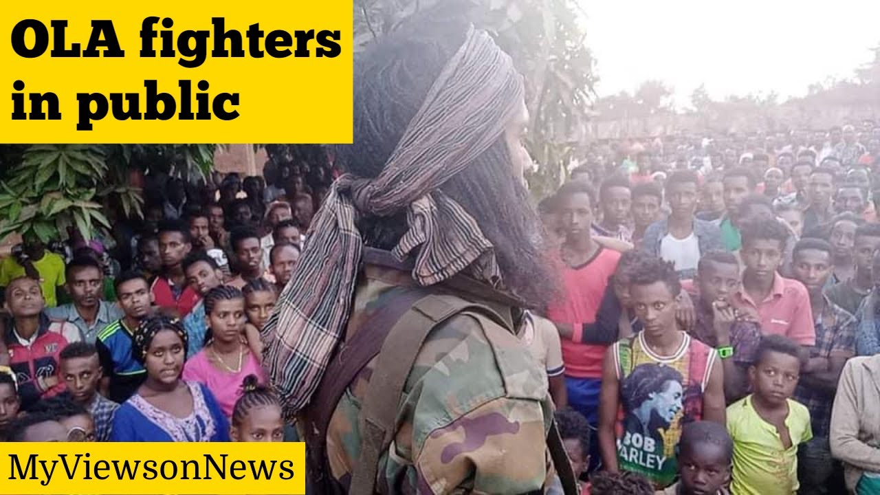 OLA fighters of Oromia seen in public - YouTube