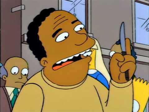 The Simpsons - Don't Thank Me, Thank The Knife - YouTube