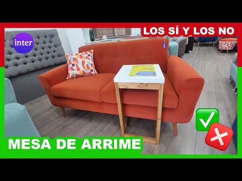 Los SI ✅ y los NO❌ de la MESA de ARRIME | Conviene? Cuando elegirla? Ratona de Arrime de Interliving