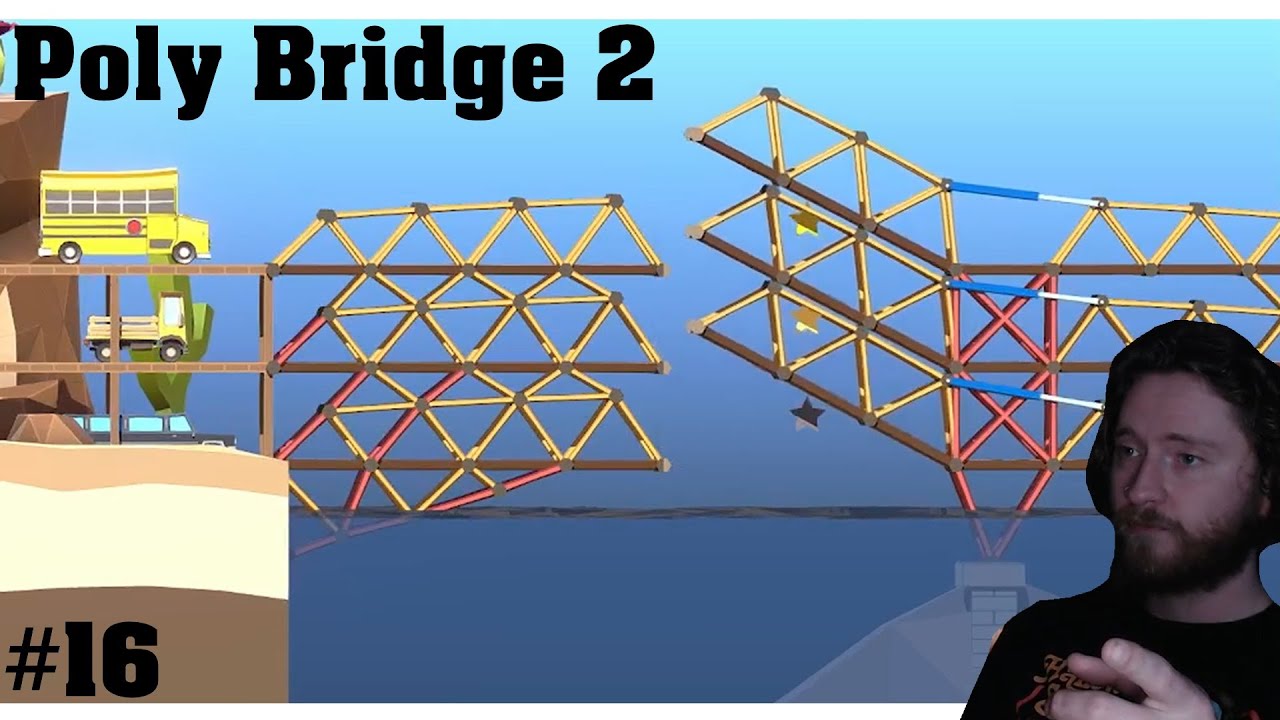 TRIPLE-DECKER BRIDGE!! - Poly Bridge 2 #16 - YouTube