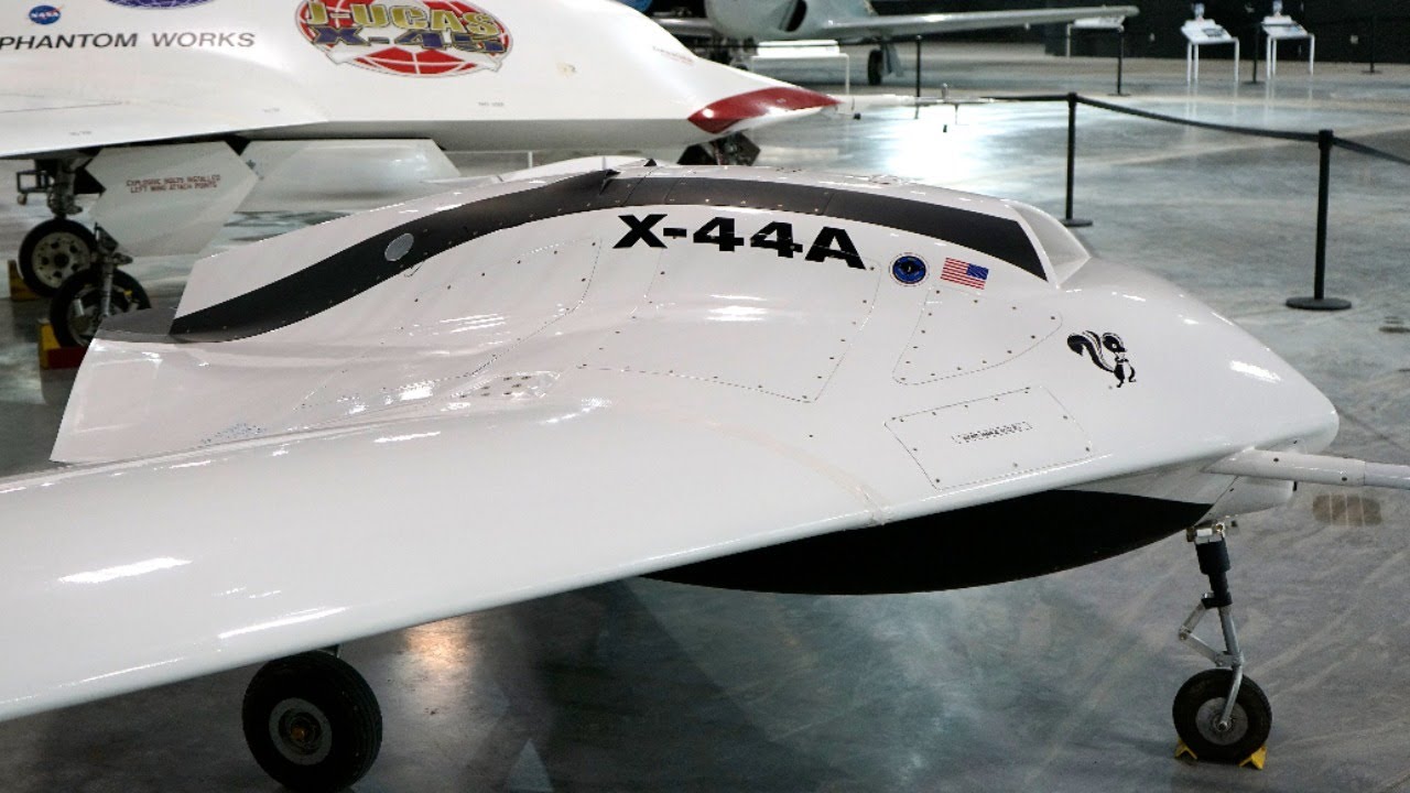 The most secret area-51 drone Lockheed Martin X-44 (UAV). - YouTube