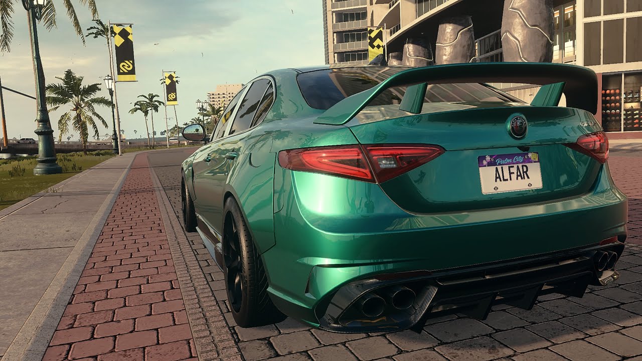 Alfa Romeo Giulia | NFS Heat Realistic Cruise - YouTube