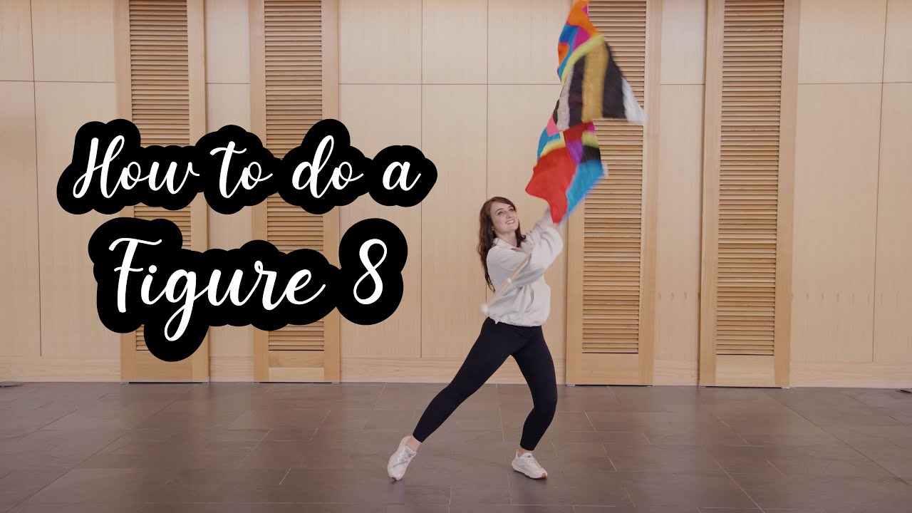 HOW TO DO A FIGURE 8 | Color Guard Academy - YouTube