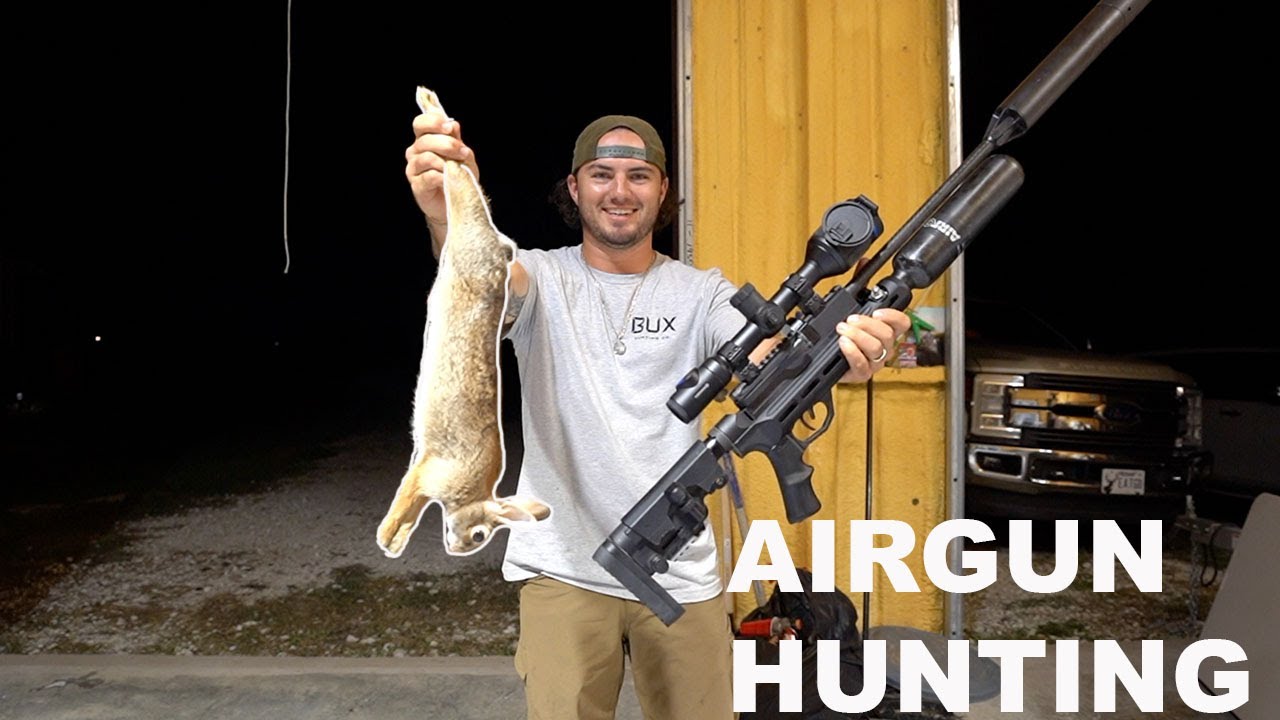 THERMAL AIRGUN Hunting For RABBITS {Catch Clean Cook} - YouTube