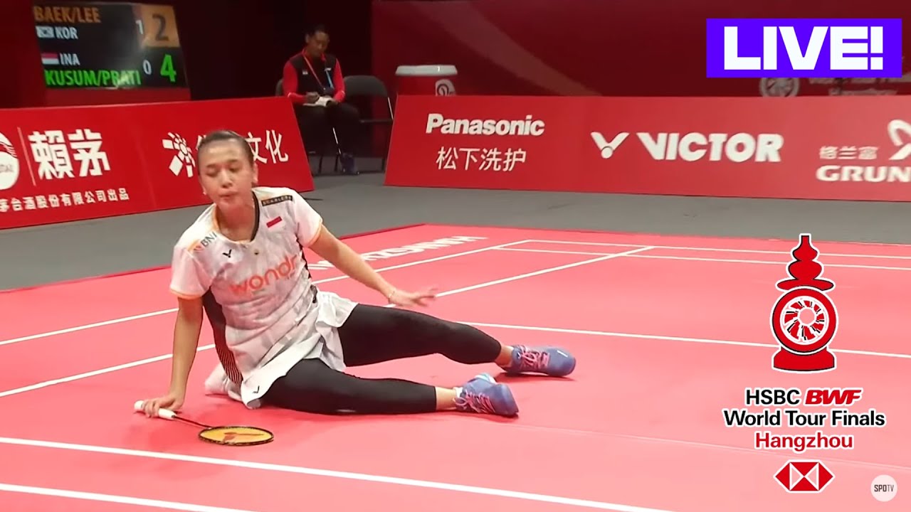 🔴LIVE - Kusuma/Pratiwi vs Rin Iwanaga/Kie Nakanishi | BWF World Tour ...