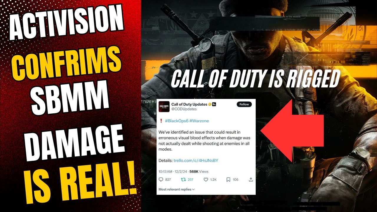 Call of Duty CONFIRMED To Have Skill Based Damage In BO6! - YouTube