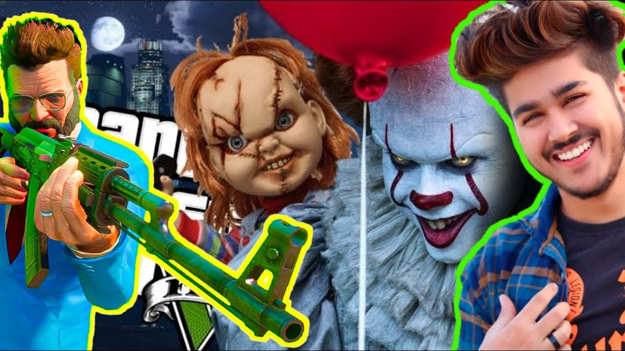 GTA 5 : HORROR POLICE STATION IN LOS SANTOS OMG! - YouTube