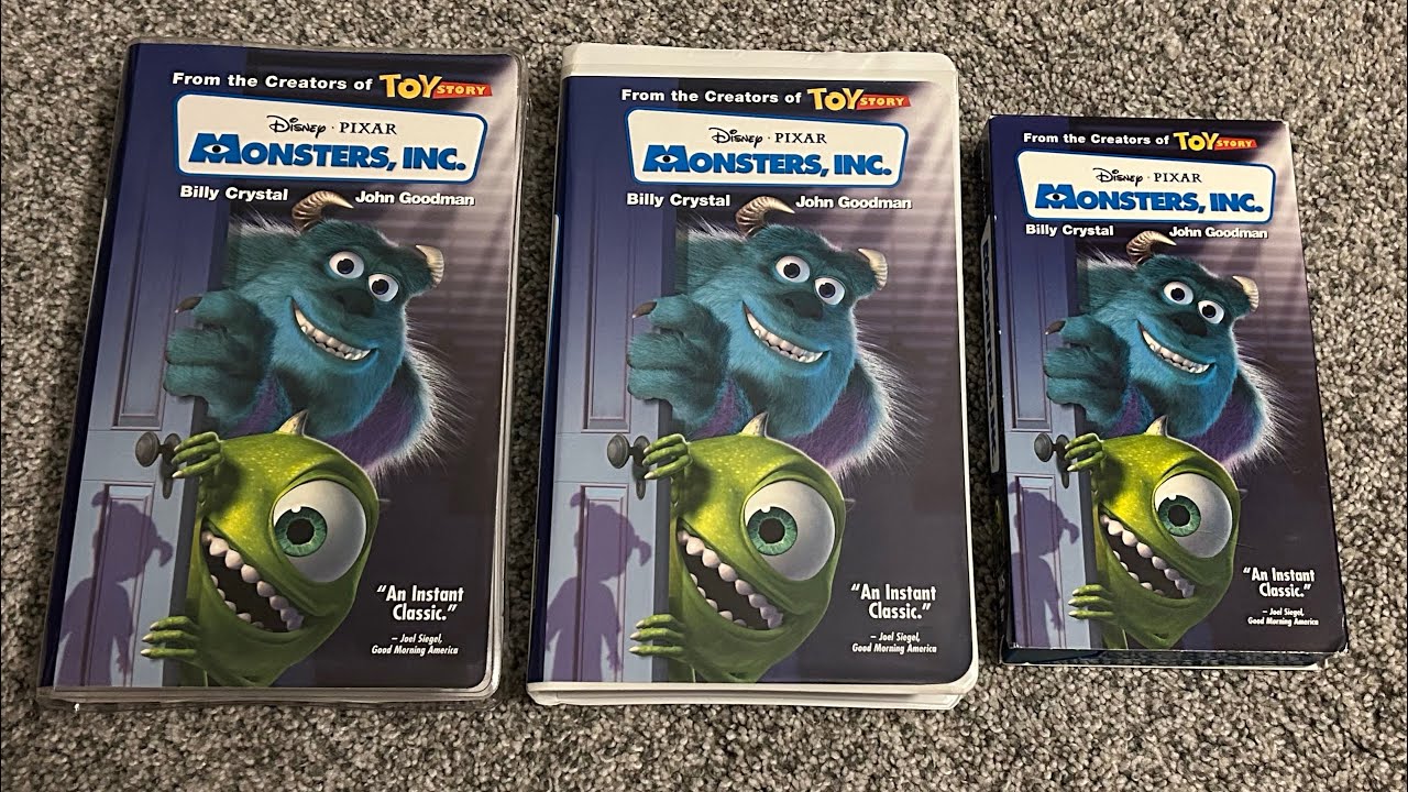 Monsters Inc (2001) VHS Overview (2025 Edition) - YouTube