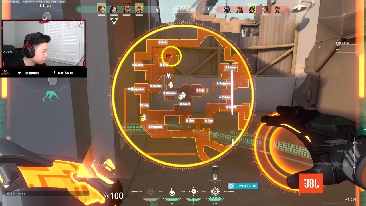 BIND MAP! 100T DERREK PRO BRIMSTONE VALORANT GAMEPLAY [Full Match VOD ...