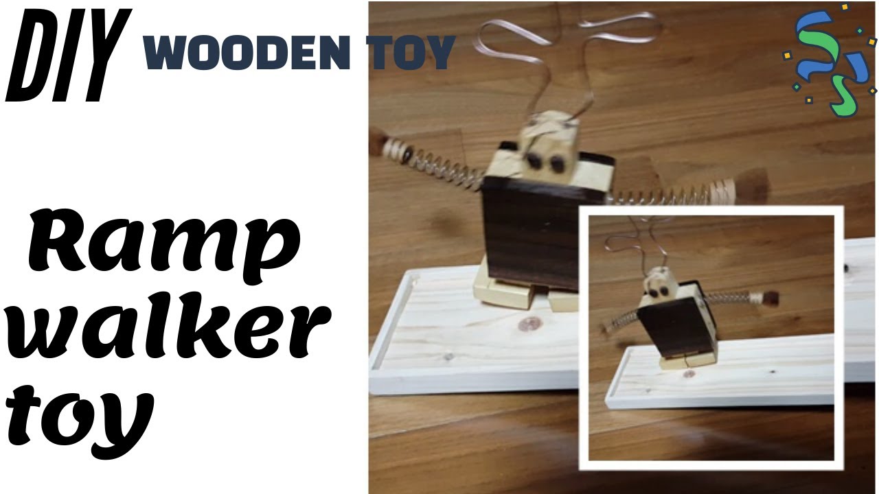 Ramp walker toy ; 뒤뚱뒤뚱 원목장난감 ; wooden toy story - YouTube