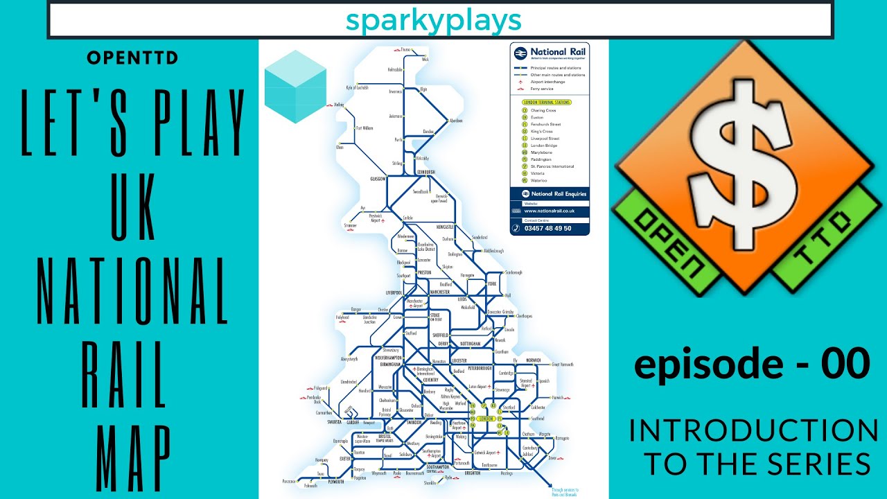 OPENTTD | Let's Play a UK Map - Episode 00 - YouTube