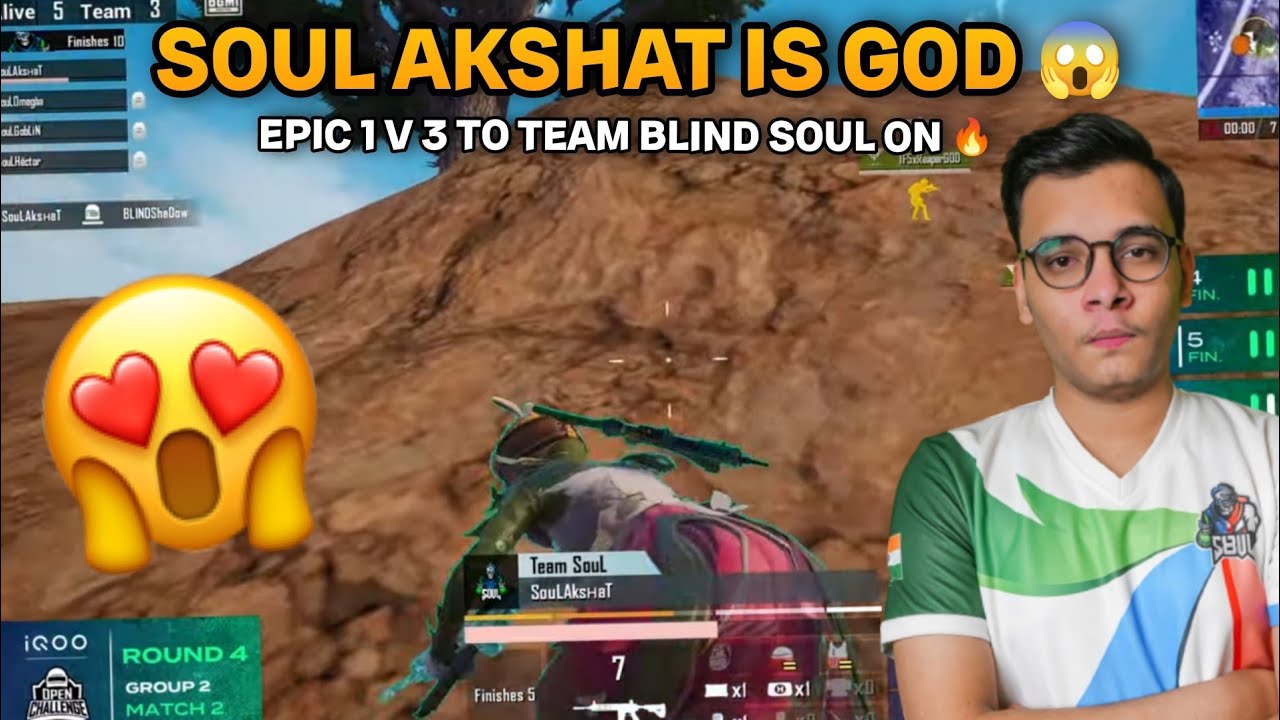 SOUL AKSHAT IS NEW GOD IN BGMI | SOUL BMOC ROUND 4 MATCH 2 HIGHLIGHTS ...