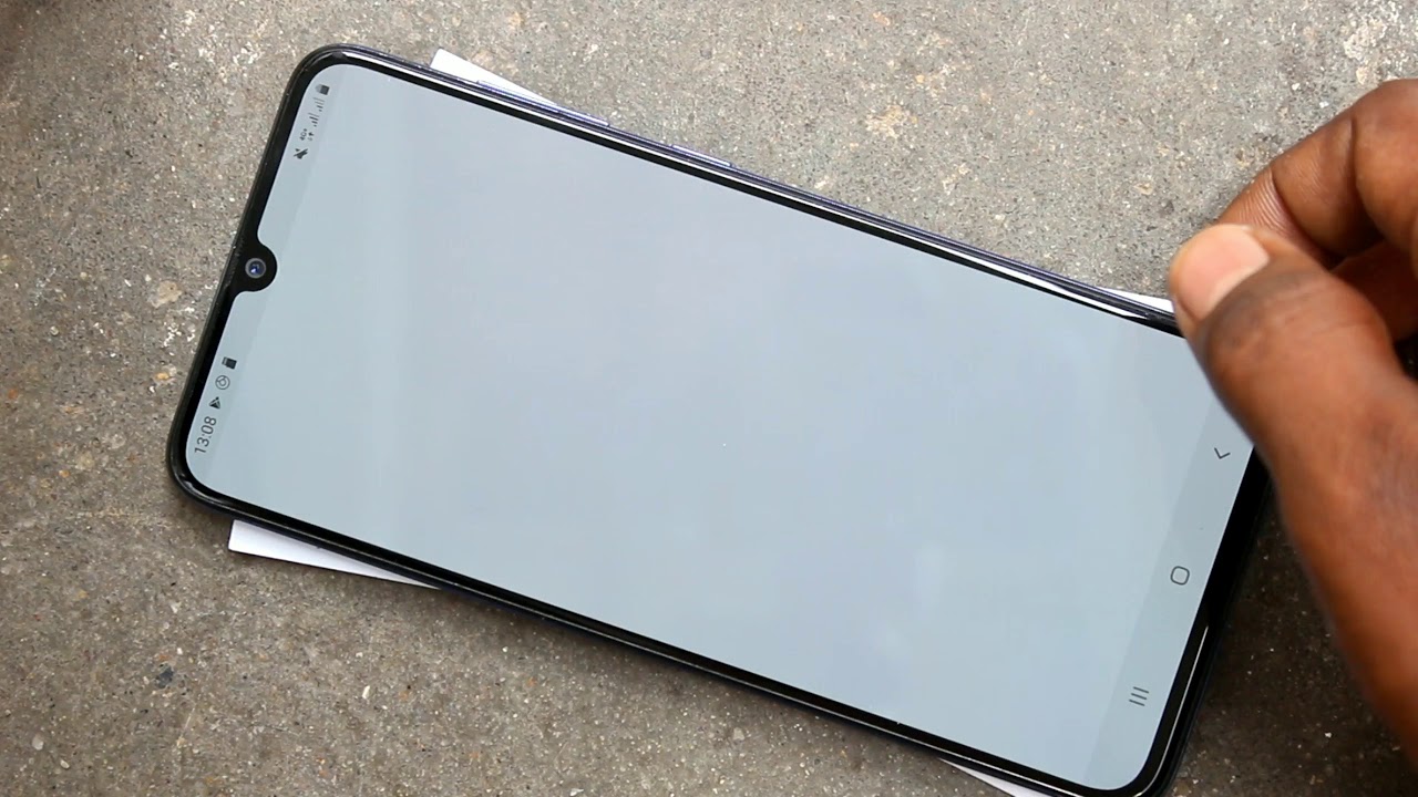 How to set pattern unlock in Samsung Galaxy A70 - YouTube